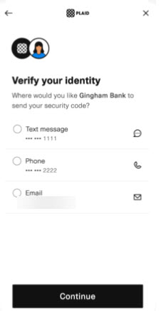 Adding a Bank Account